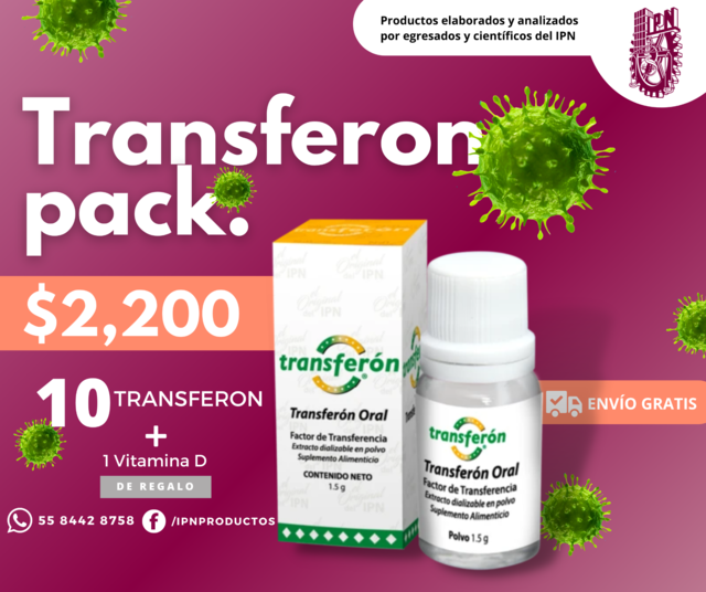 TRANSFERON PACK – Productos Oficiales del IPN